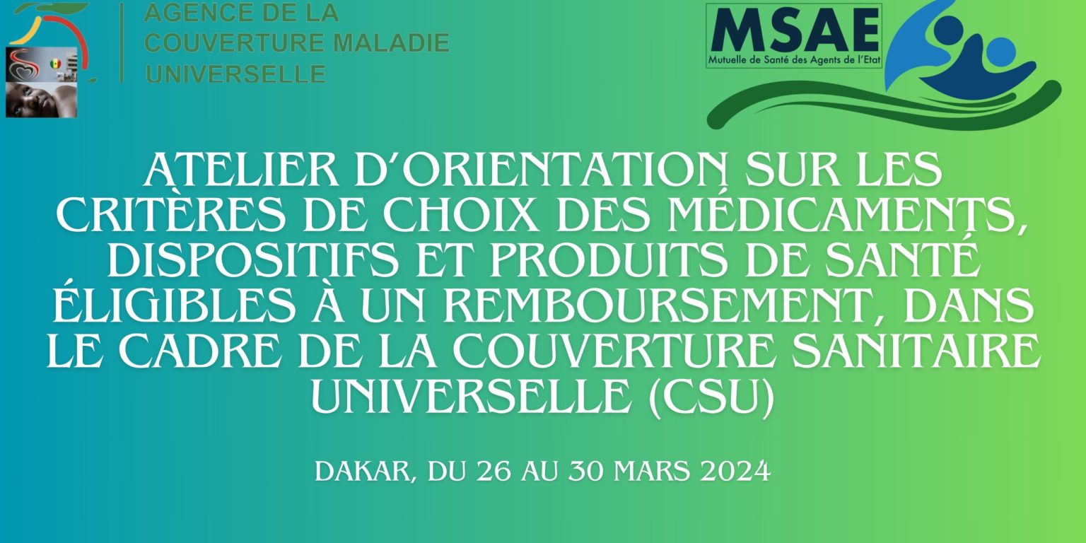 CHOIX DES MEDICAMENTS, DISPOSITIFS ET PRODUITS DE SANTÉ ÉLIGIBLES A UN ...